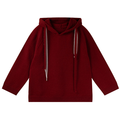 200斤显瘦小个子多巴胺连帽毛衣