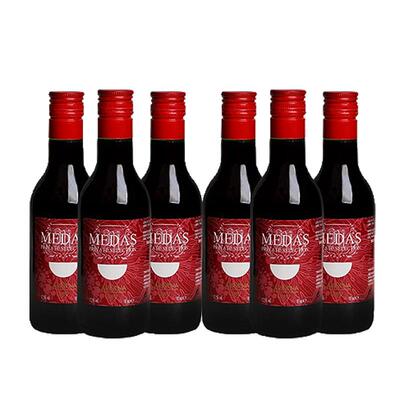 6支西班牙原瓶进口小瓶红酒187ml