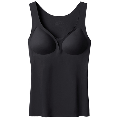 DXTOXS保暖背心免穿文胸修身显瘦