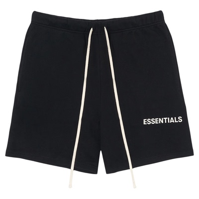 【秒杀】Fear Of God Essentials 男士LOGO休闲系绳宽松短裤