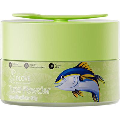 美国DLOVE金枪鱼冻干粉 猫咪伴侣挑食克星拌猫粮零食肉松拌饭神器