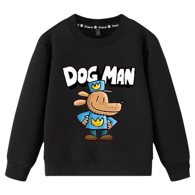 神探狗狗儿童卫衣春秋加绒纯棉