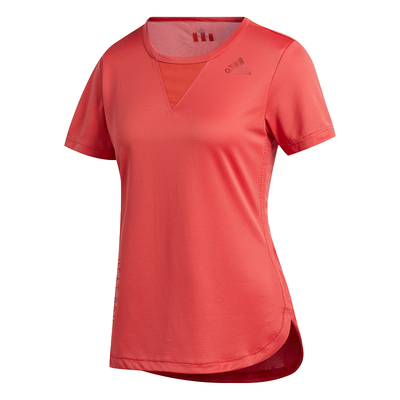 阿迪达斯圆领运动休闲短袖