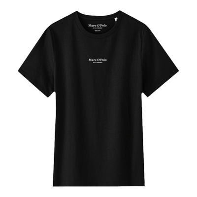 Marc O'Polo/MOP春夏新款好看纯棉圆领宽松简约字母短袖T恤女上衣