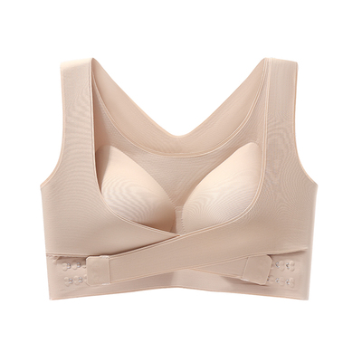 无痕粉底液内衣女聚拢收副乳防垂