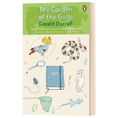 希腊三部曲3 众神的花园 英文原版 The Garden of the Gods The Corfu Trilogy 德雷尔一家 Gerald Durrell 全英文版进口英语书籍