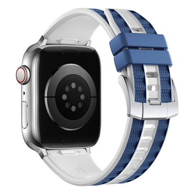 适用iwatch表带运动硅胶高级时尚