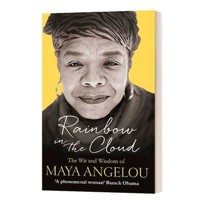 英文原版 Rainbow in the Cloud The Wit and Wisdom of Maya Angelou 云中彩虹 英文版 进口英语原版书籍