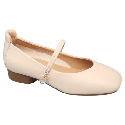 红蜻蜓女鞋时尚新款BC67061012低跟方头职业百搭妈妈鞋BC67061013