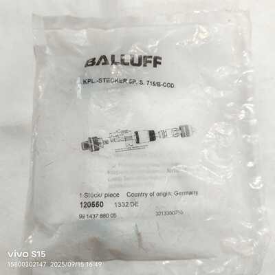 全新巴鲁夫BALLUFF连接器，型号KPL-STECKER议价