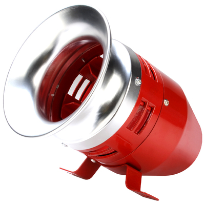 马达报警器220V高分贝MS-390车间风螺报警喇叭12v24V电动防空警报