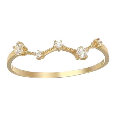 日本小众纯银钻石北斗七星