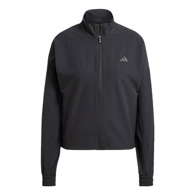 Adidas阿迪达斯女子2024秋季新款运动健身训练立领夹克外套IW8167