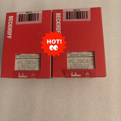 【请询价】倍福KL2904模块，4路数字量输出，24V DC/0.5A