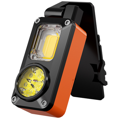 感应强光头灯夜跑户外续航露营