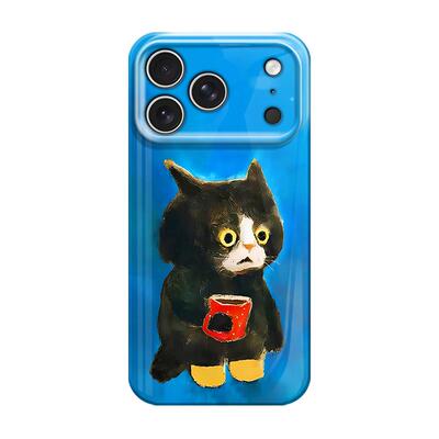 惊呆猫咪手机壳适用华为系列