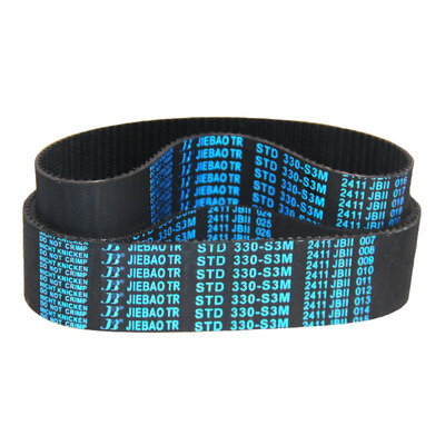 捷豹同步带STS S3M357 S3M360 S3M363 S3M366 S3M369橡胶传动皮带