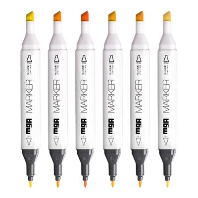 晨光马克笔黄色单支自选