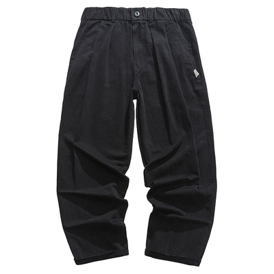 马切达休闲裤纯色直筒运动长裤