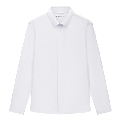 男士免烫抗污长袖衬衫