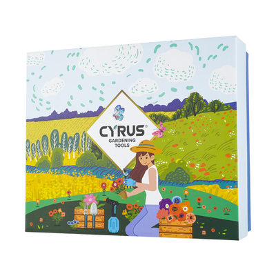 CYRUS赛乐斯园艺礼盒套装盆栽种植养花挖土修剪枝喷壶铲耙子送人