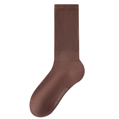 男士纯棉中筒袜秋冬加厚保暖