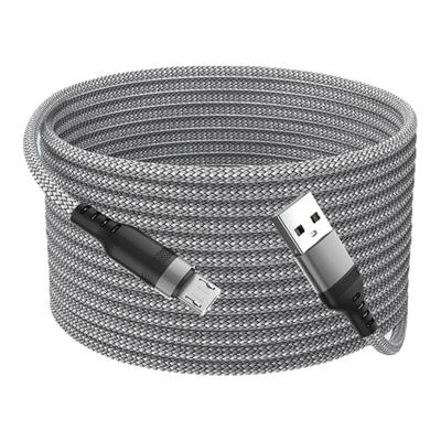 加长延长充电线编织工艺外观