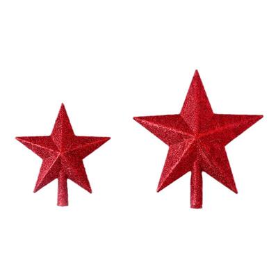 五角星顶星圣诞节装饰橱窗挂件