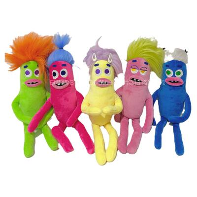 牙缝家族玩偶无名搞笑香肠怪公仔