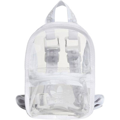 阿迪达斯男女休闲半透明双肩背包