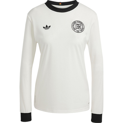 Adidas/阿迪达斯正品三叶草女士德国队足球运动长袖JY0282