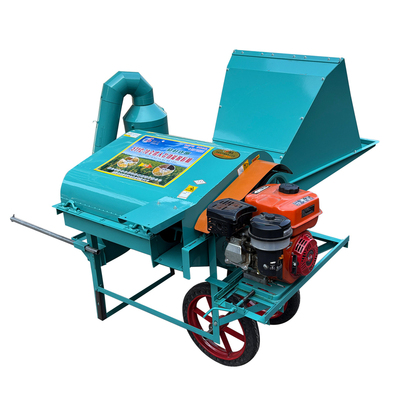 2026新款全喂入大口径油菜籽脱粒机小麦高粱黄豆家用商用收割机器