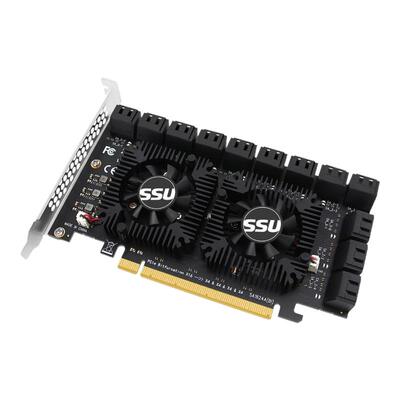 PCI-E转24口SATA3.0扩展卡