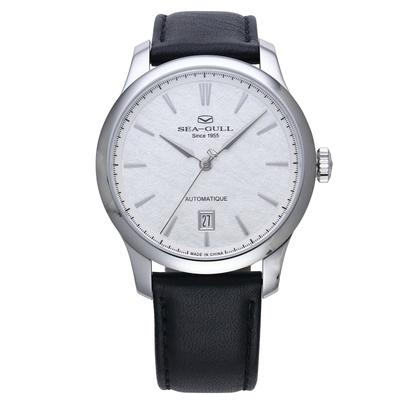 海鸥精钢自动机械雪花盘正装男表