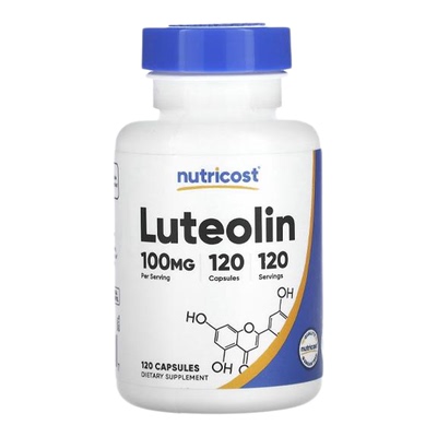 Nutricost木犀草素胶囊天然黄酮类化合物自由基神经认知功能