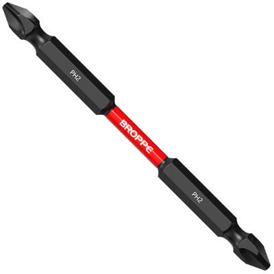 耐冲击双十字批头高硬度电动螺丝刀两用十字一字起子头防滑加磁器