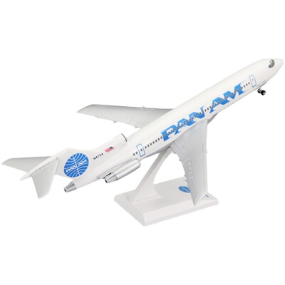 波音b727-200泛美安捷拼装飞机