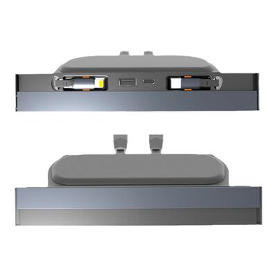 适用Tesla特斯拉拓展坞Model3/Y中控拓展坞盖板带伸缩线PD快充