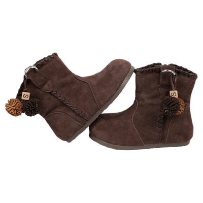 METICULOUS儿童秋季休闲马丁靴