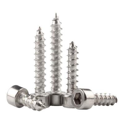 不锈钢内六角自攻螺丝钉杯头尖尾