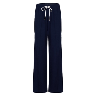 NONE高腰复古运动弹力透气休闲裤