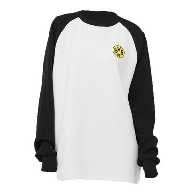 多特蒙德俱乐部圆领卫衣拼色长袖