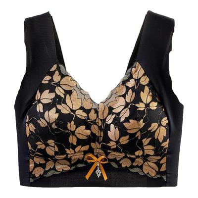 聚拢收副乳无钢圈文胸防下垂