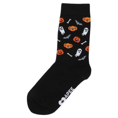 APEE万圣节考拉图案中筒袜