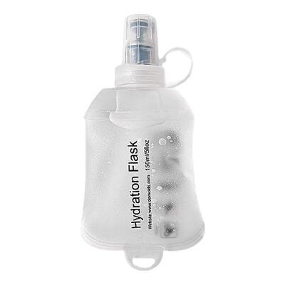 跑步放腰包软水壶单手饮水