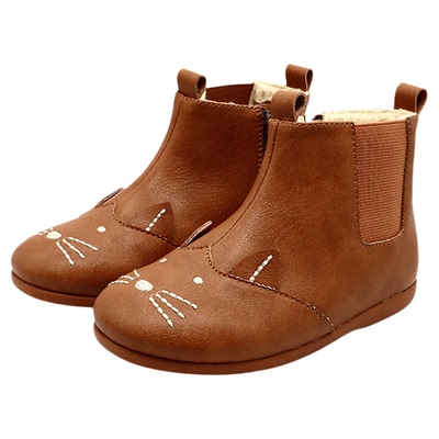 littlewinkaa猫咪加绒短靴