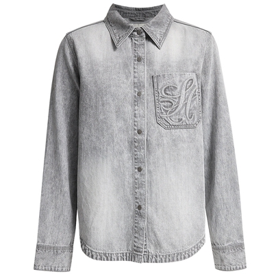 SEASONHIGH秋季时尚翻领衬衫