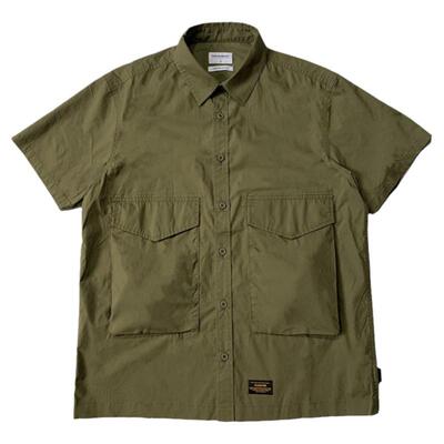 RADIUM衬衫纯棉薄款军工装夏季