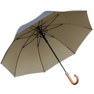 双层抗暴雨长柄超大自动高尔夫伞