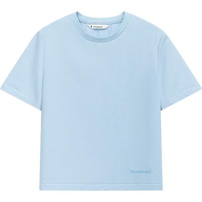 播圆领T恤2024春季新款